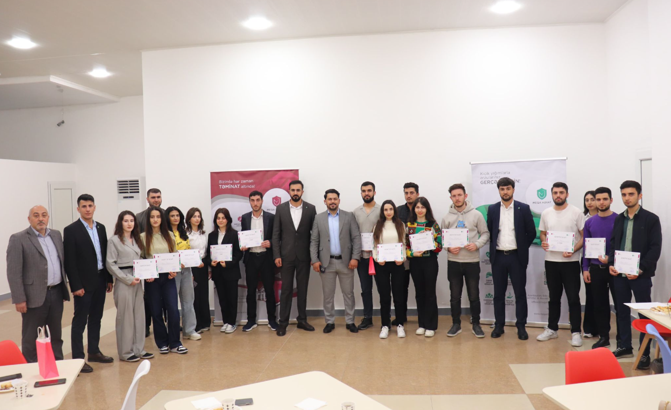 Meqa Sığortada "Təlim və Təcrübə" proqramını müvəffəqiyyətlə bitirən ...